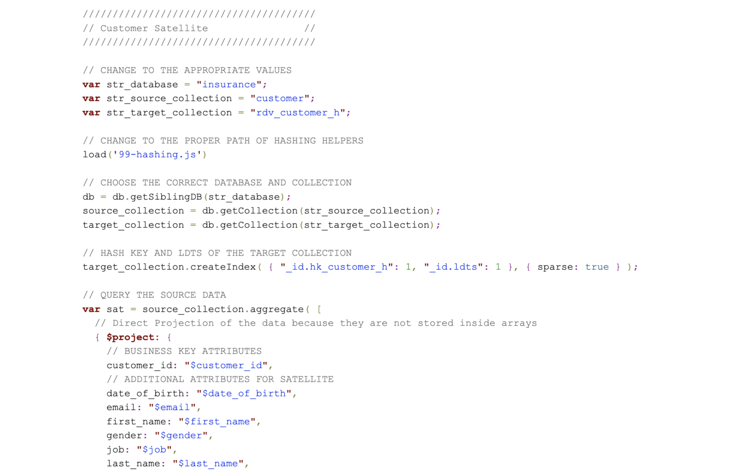 Capturing Semi-Structured Descriptive Data – Architecture